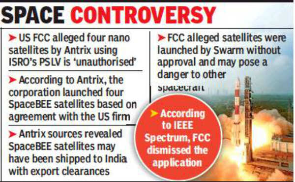 US Federal Communications: Row over ISRO-Antrix sats’ launch ...