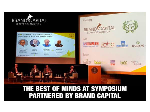 Brand Capital partners the 3rd Annual Babson India Symposium at Boston ...