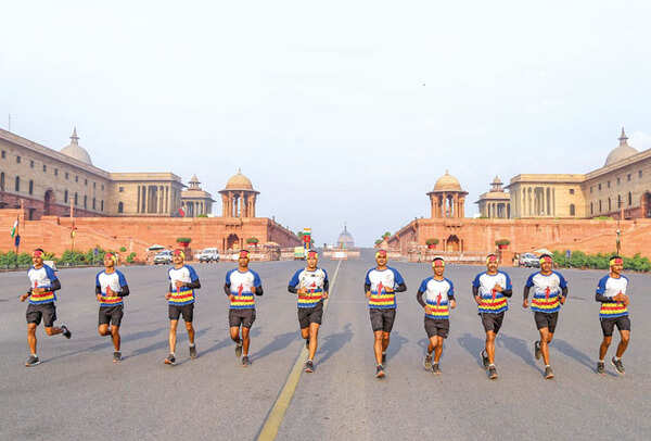 Army men set a new record: 50 half marathons in 50 days | Events Movie ...
