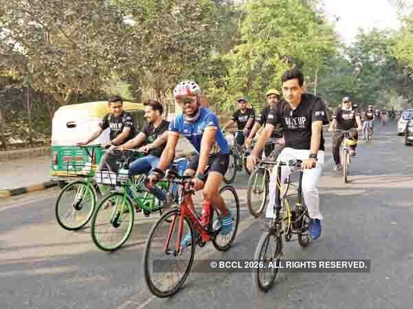 Gurgaon celebrates Earth Hour with cyclothon and a flash mob | Events ...