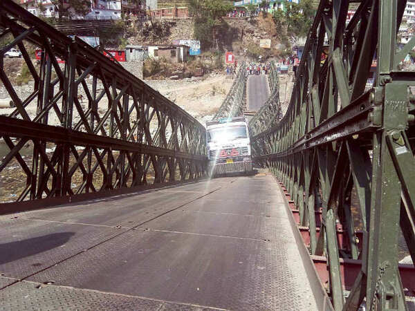 Gangotri: Photos: Lone bridge to Gangotri collapses | Dehradun News ...