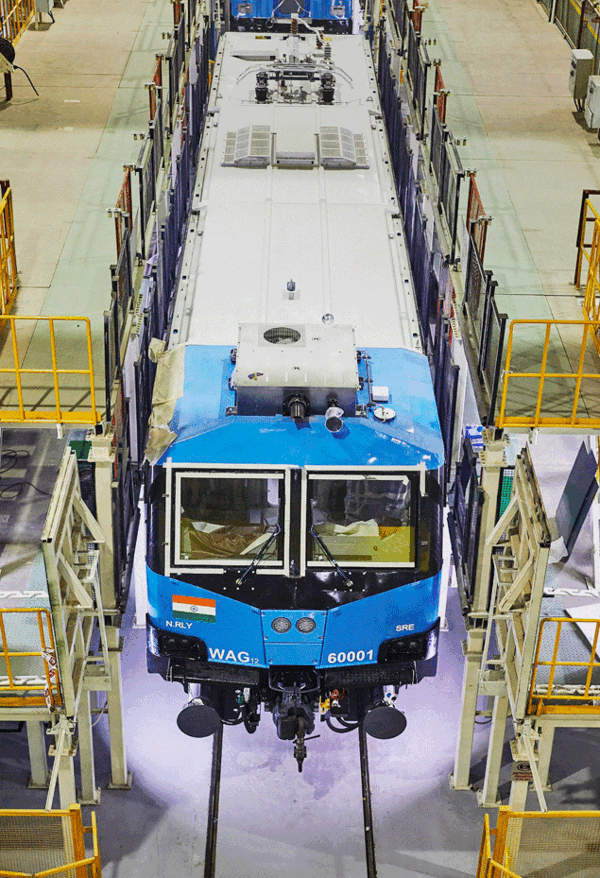 Narendra Modi: India's first electric locomotive to be flagged off ...