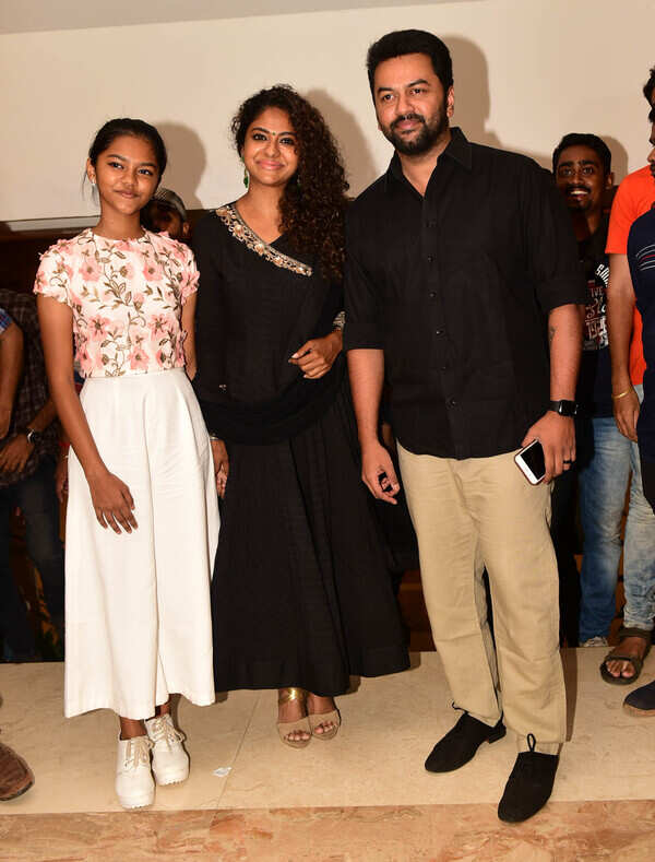 Manju Warrier and Indrajith's family make Mohanlal movie audio launch a ...