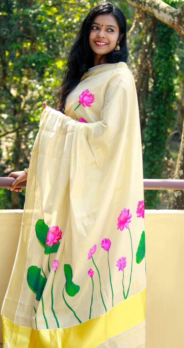 Vishukodis: Floral motifs bloom this Vishu | Kochi News - Times of India