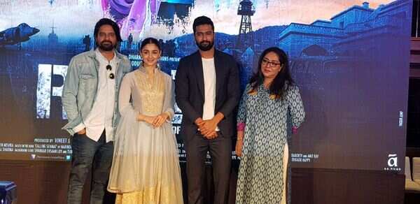 'Ae Watan' song launch: Alia Bhatt, Meghna Gulzar and Vicky Kaushal ...