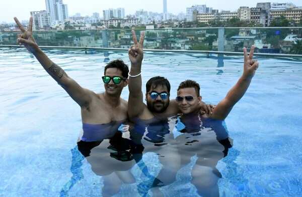 Revellers have a splash of fun at a pool party! | Events Movie News ...