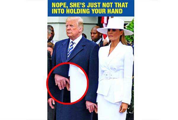 Are Melania’s public displays of affliction fuelling the ‘Trump shake ...
