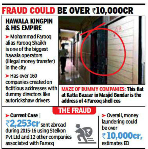 Cellphone of hawala king linked to co officials' accounts | Mumbai News ...