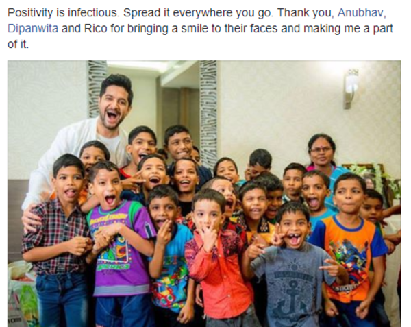 Vikram spends time with kids at an orphanage | Bengali Movie News ...