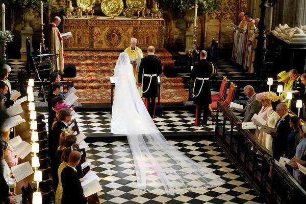 Photos: Meghan Markle weds Prince Harry in a mesmerising royal wedding ...