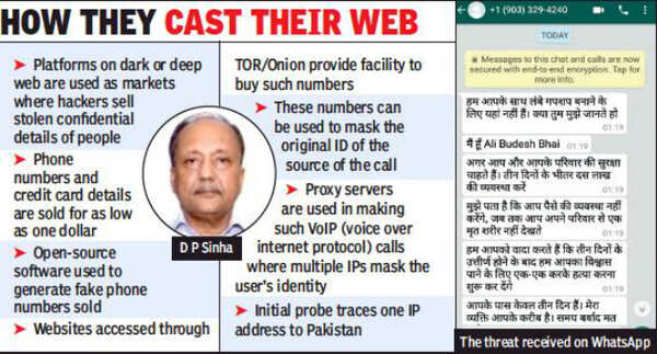 After MLAs, information commissioner gets extortion call from don ...