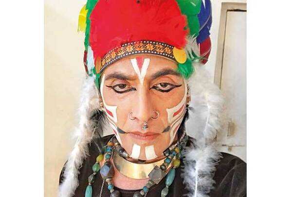 'Bhabiji'... actors turn tribals for an episode - Times of India