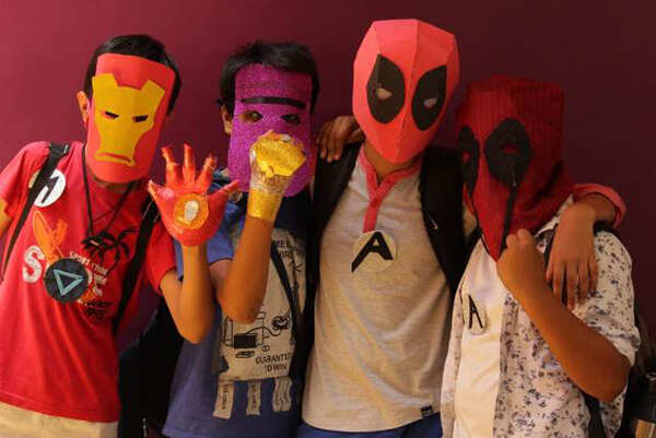 Children attend dance, mask-making workshop at Jawahar Kala Kendra ...