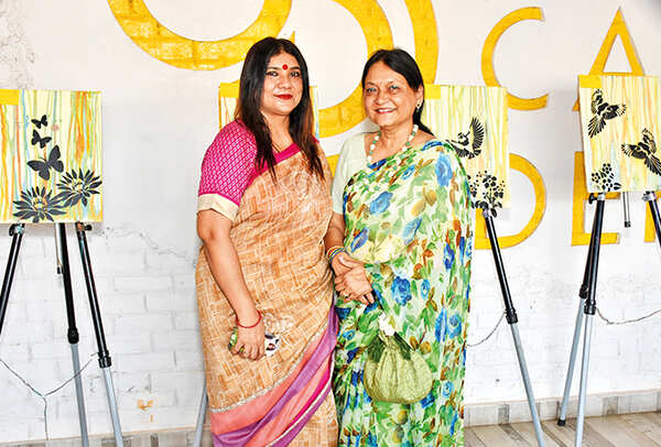 Painting for a cause | Events Movie News - Times of India