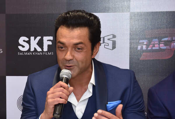 Bobby Deol and Saqib Salim visit Gurgaon mall to promote 'Race 3 ...