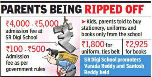 Excess fee finger at promoters of SR Digi School, FIR registered ...