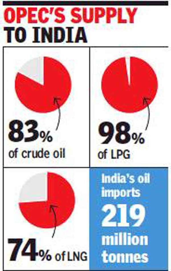 Opec: Amid rising prices, India gives OPEC a sharp message - Times of India