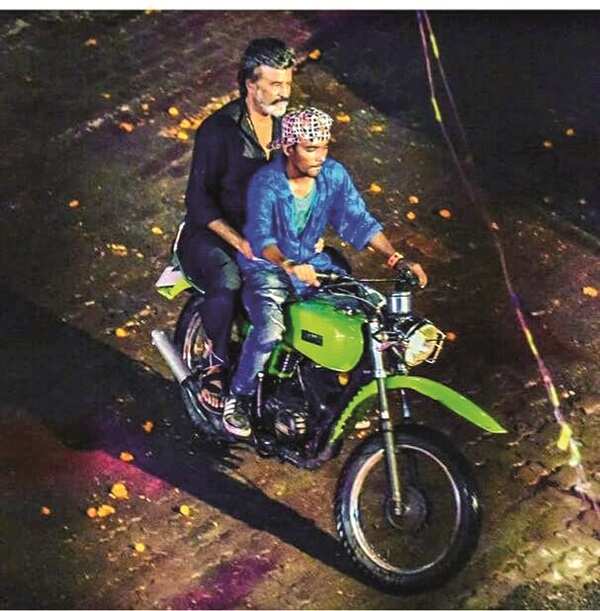 Rajini asked me to ride the bike slowly: Beemji | Tamil Movie News ...