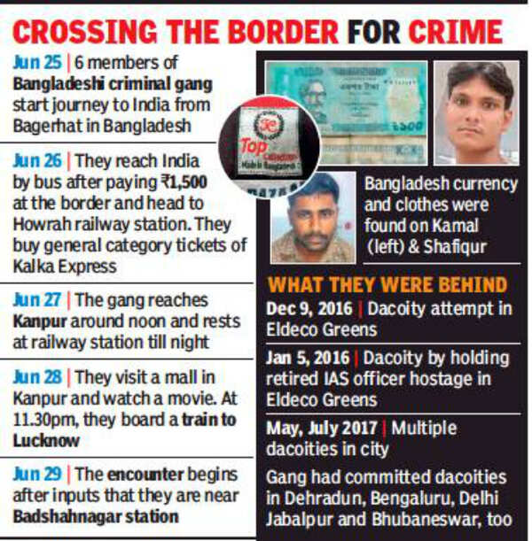 Bangladeshi Dacoits Held: Two Bangladeshi dacoits held after encounter ...