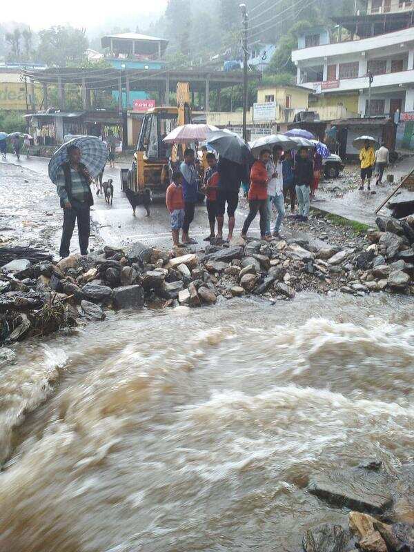 16 roads, 10 bridges washed away in U’khand flash floods, hydel project damaged | Dehradun News ...