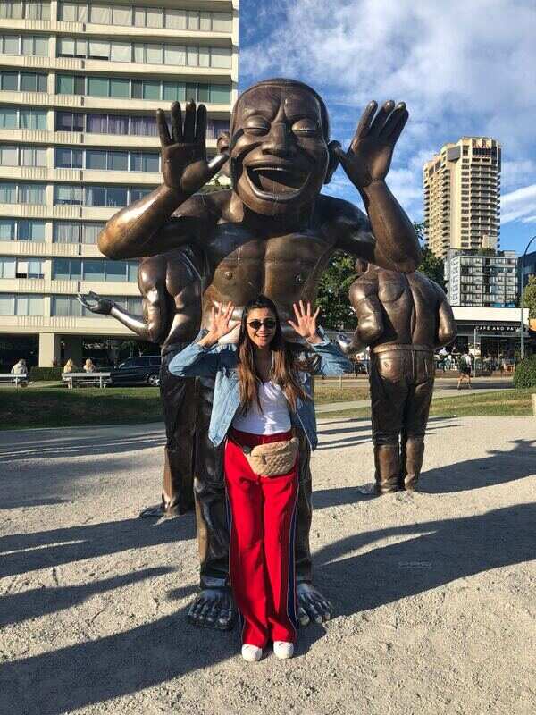 Pics: Daisy Shah unleashes her goofy side in Canada | Hindi Movie News ...