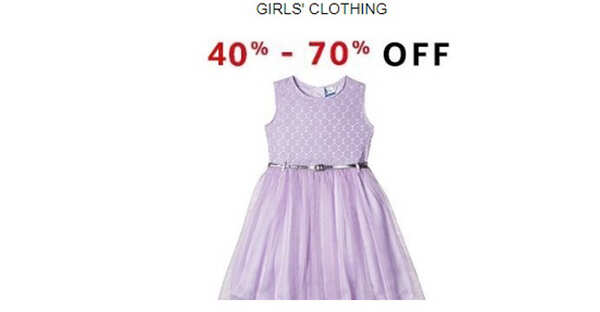 Amazon fashion sale for kids: Get more than 40% off on kids wear | Best ...