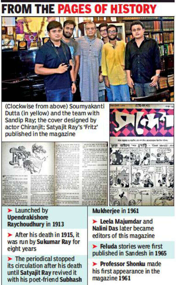Documentary traces 105-year journey of ‘Sandesh’ | Kolkata News - Times ...