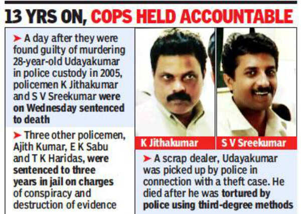 2 police officers get death for Udayakumar’s murder ...