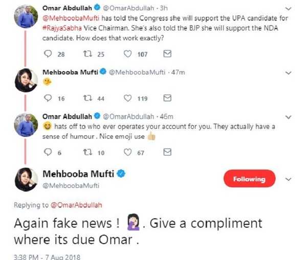 When Mufti used Pinocchio emoji to accuse Abdullah of spreading fake ...