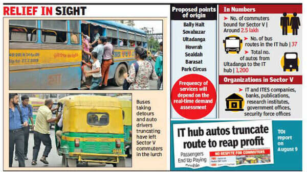 Soon, state buses to ply in IT hub | Kolkata News - Times of India