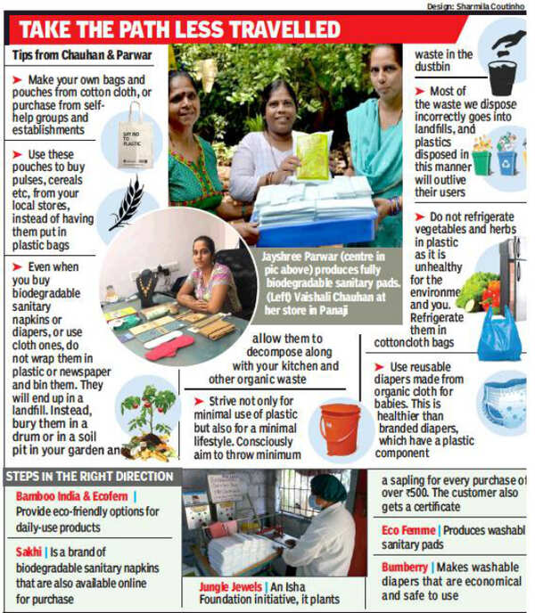 These green warriors aid battle against plastic | Goa News - Times of India