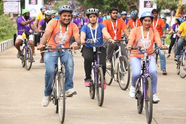 Over 10,000 cyclists took part in the10th edition of annual 'Freedom ...