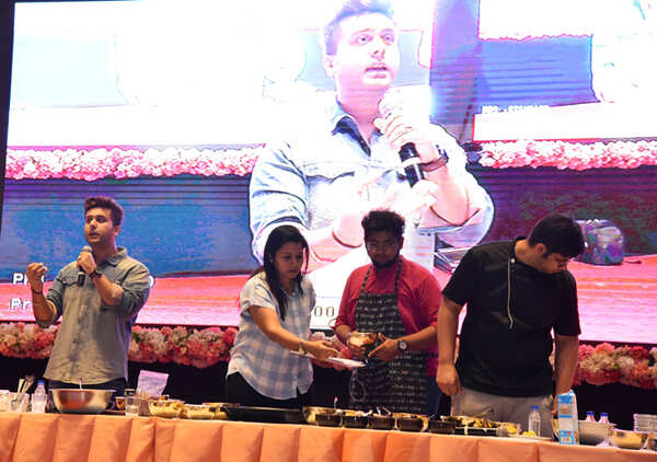 Celebrity chef Ripu Daman Handa conducts food workshop on the ...
