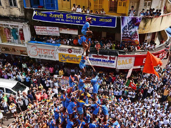 'Dahi handi' festivities grip Mumbai | Mumbai News - Times of India