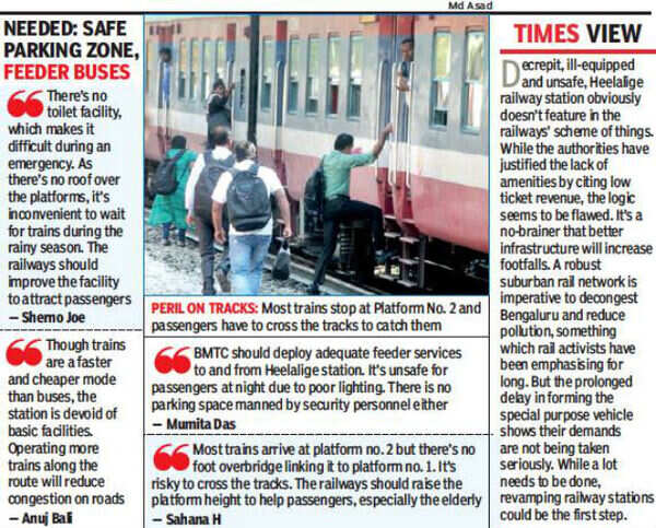 Gateway to IT hub, Heelalige railway station wallows in neglect ...