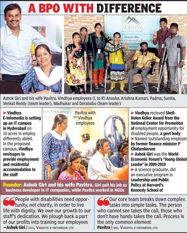 Vindhya E-Infomedia staff show they can and able - Times of India
