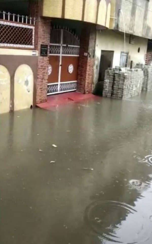 Punjab: Heavy rain lashes Ambala as streets get flooded, residents face ...