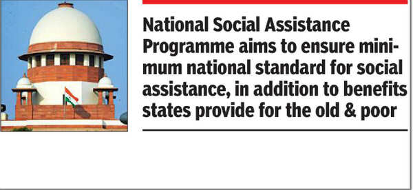 Huge gaps in national social assistance plan rollout: SC | India News ...