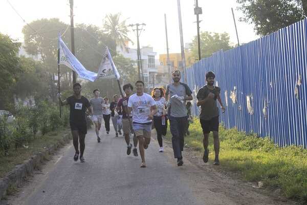 Plogging drive at IIFM | Events Movie News - Times of India