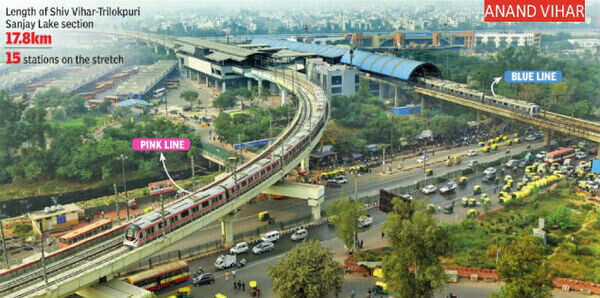 Delhi Metro: Metro now has 229 stations, covers over 300km of Delhi ...