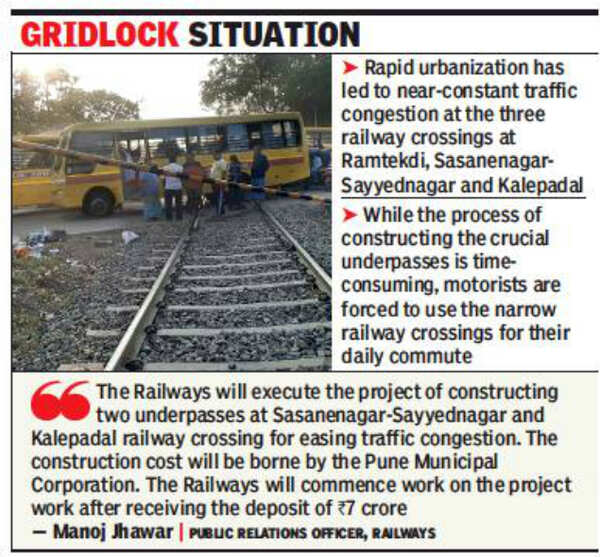 Early morning traffic hit for 3 hours after tanker smashes railway gate ...