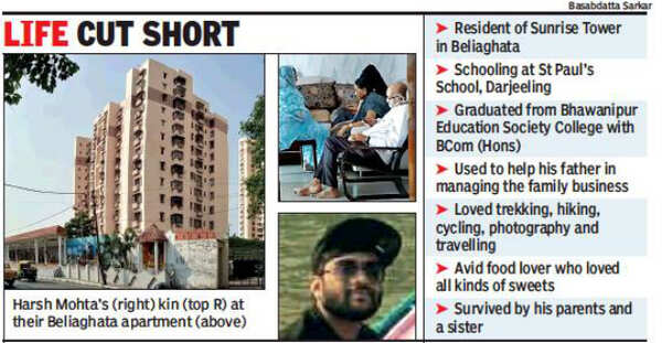 ‘Harsh died doing what he loved the most’ | Kolkata News - Times of India