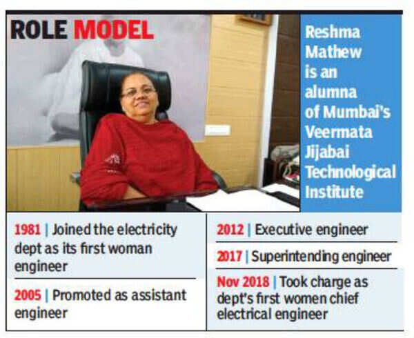 First woman chief engineer to focus on power infrastructure ...