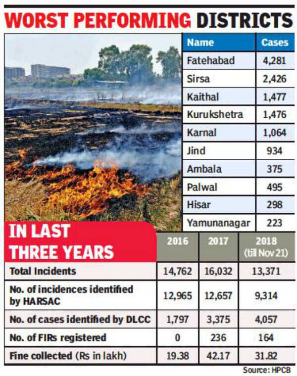 17% Dip In Straw Burning Cases This Paddy Season: 17% dip in straw ...