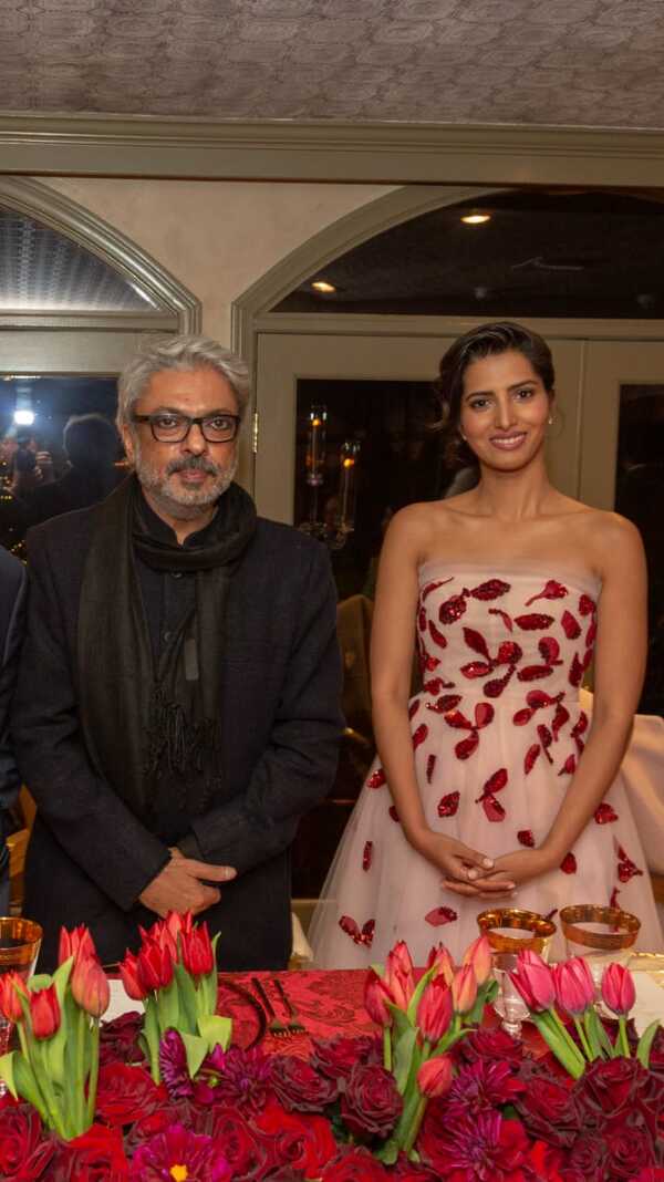 Manasvi and Shalabh Kumar host Sanjay Leela Bhansali for a Thanksgiving ...