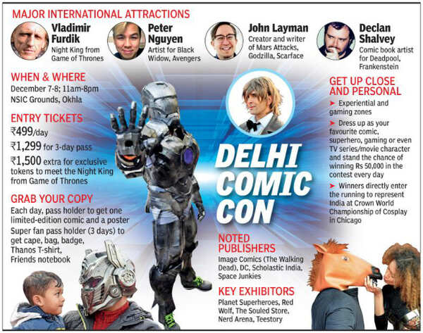 Winter is here and it’s your chance to be a superhero: Delhi Comic Con ...