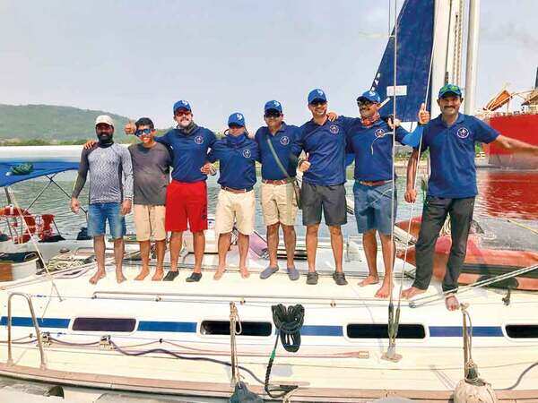 The Eagles of EME make history by sailing around the Indian Peninsula ...