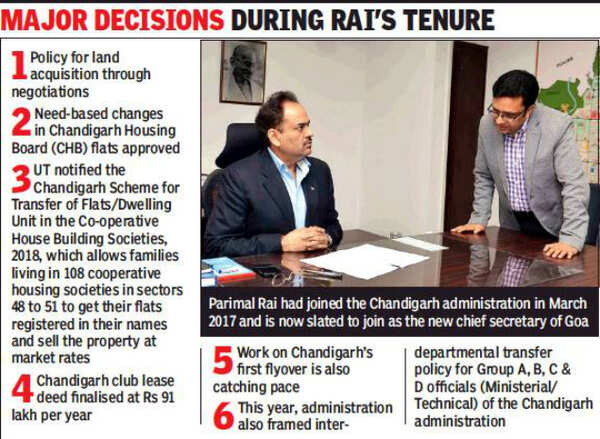 Unlike predecessor, outgoing UT adviser remained low-key | Chandigarh ...