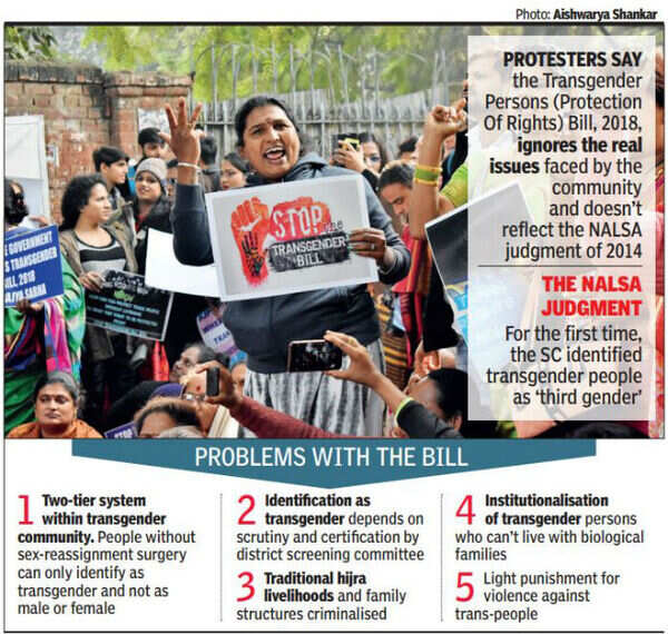 A fight to get it right: Hundreds protest ‘flawed’ transgender Bill ...