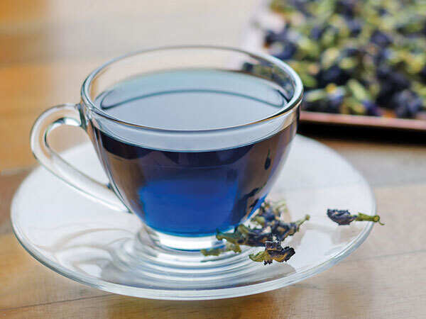 How about tandoori tea or blue tea this winter? - Times of India